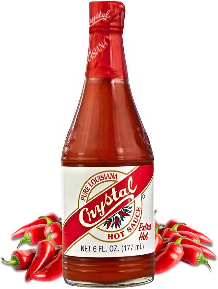 Crystal Extra Hot Sauce 6oz/177mL – Martha's Backyard